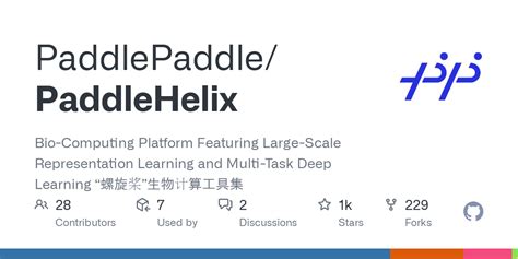 Github Paddlepaddlepaddlehelix Bio Computing Platform Featuring Large Scale Representation