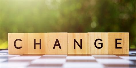 To Change Or Not To Change That Is The Question