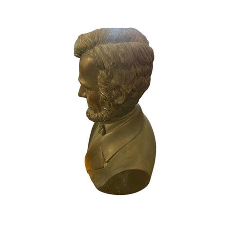 1960s Abraham Lincoln Bust Sculpture Chairish