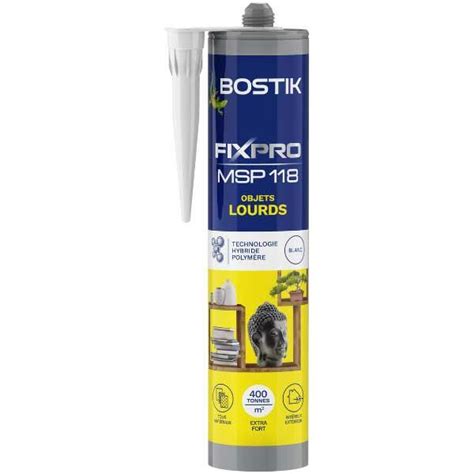 Mastic De Fixation Fixpro Msp 118 Objets Lourds Diy Bostik