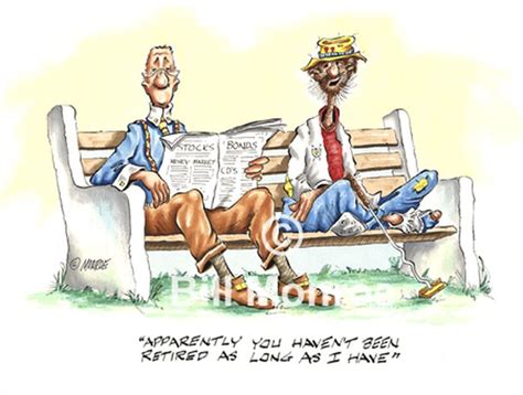 Funny Retirement Cartoon Art Estate Planning Cartoon Straw Man