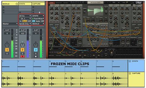 how to integrate modular soft synths with ableton live
