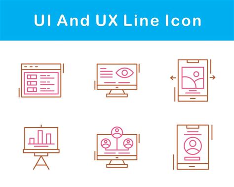 UI And UX Vector Icon Set 21504333 Vector Art At Vecteezy