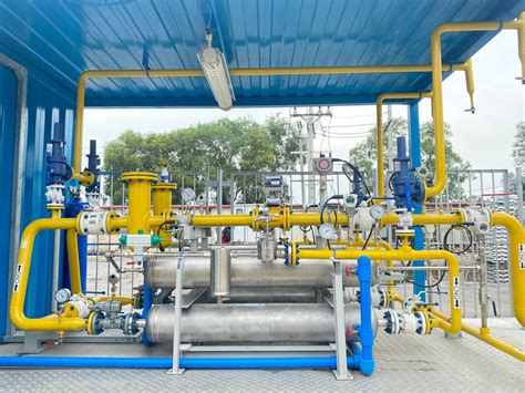 Installing The Cng Pressure Reduction Station