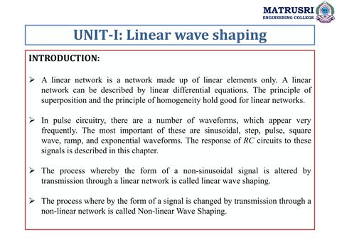 Pulse And Digital Circuits Ppt