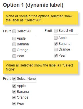 Group Checkboxes Select All None Design S Best Practices User Experience Stack Exchange