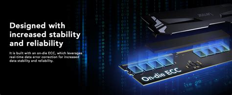 Ram Desktop Ddr5 Lexar 32gb 2x16gb 6400mhz Ares Rgb Black Ld5eu016g R6400gdla