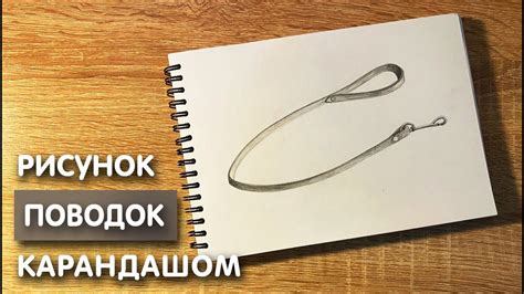 Как нарисовать поводок карандашом Рисунок для начинающих поэтапно Youtube
