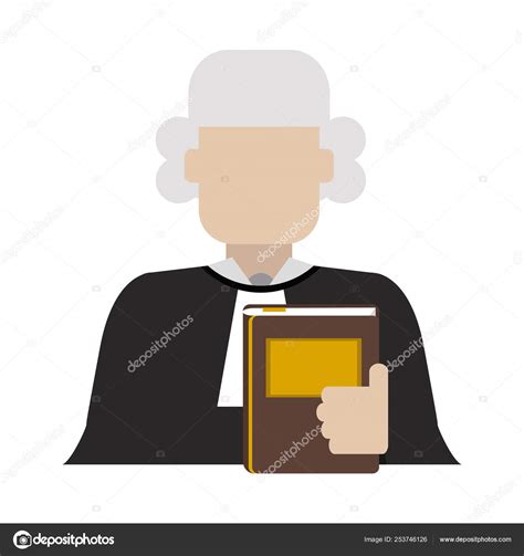 헌법 책 아바타와 판사 스톡 벡터 ©jemastock 253746126