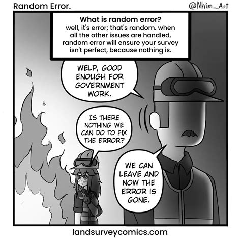 Land Survey Comics Random Errors