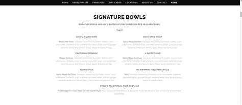 GitHub Jjungmincho Poke Redesigning Steve S Poke Bar Website To Practice Sass And CSS Grid