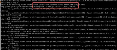 Bug Beeline Connection Failed · Issue 2362 · Apachekyuubi · Github