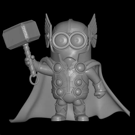 👹 Thor Minion Model・ Stl File For 3d Printing・cults