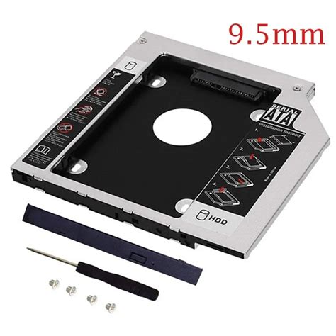 Hdd Caddy 95mm 25 Sata 30 Dvd Adapter Hard Drive Ssd Enclosure Cd