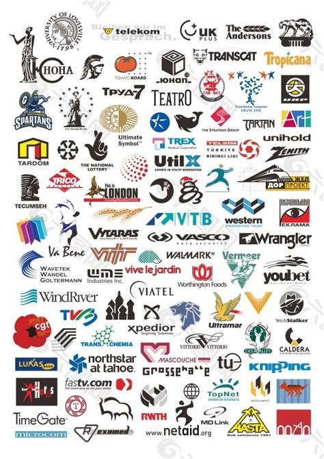 经典logo设计合集006平面广告素材免费下载图片编号4942078 六图网