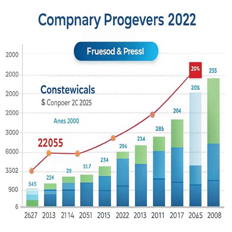 Yearly Financial Report Chart With Years Data Statistics Premium Ai Generated Image