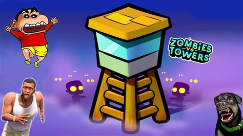 SHINCHAN NOOB VS PRO VS HACKER IN ZOMBIES TOWER WITH SHINCHAN CHOP DREAM SQUAD YouTube