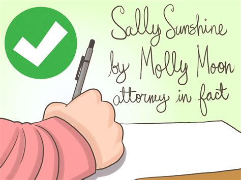 How To Sign As A Power Of Attorney Legal Steps