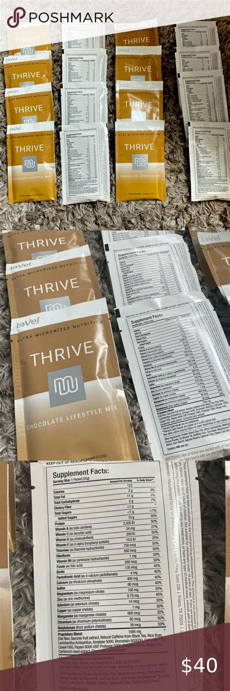 Sample Thrive Lifestyle Mix Lifestyle Mix Thrive Experience Thrive