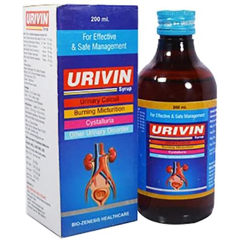 Urivin Syrup Classic Derma
