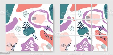 간단한 추상적 인 유기 배경 벽 장식 엽서 포스터 브로셔 소셜 미디어 게시물 모바일 앱 배너 디자인 및 웹 인터넷 광고에 사용할