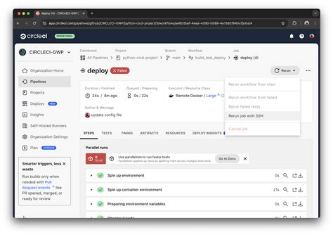 How To Ssh Into Docker Containers Circleci