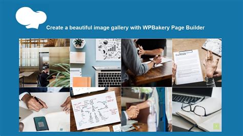 how to create an image gallery with wpbakery page builder youtube