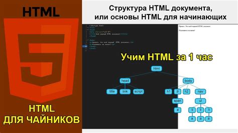 Html Для Чайников Структура Html документа или основы Html для