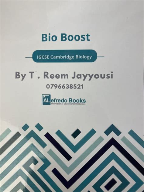 Cambridge Igcse Biology Bio Boost Teacher Reem Jayyousi Past Papers