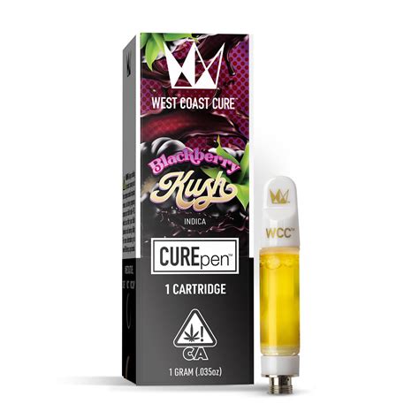West Coast Cure Blackberry Kush Carts