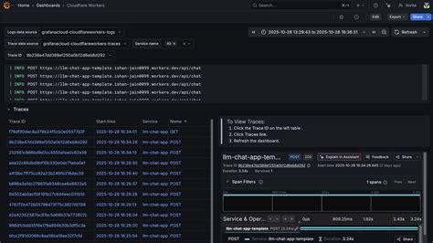 Send Opentelemetry Traces And Logs From Cloudflare Workers To Grafana