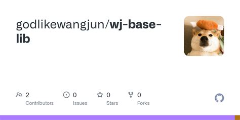 Github Godlikewangjunwj Base Lib