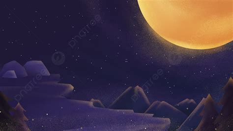 밤 하늘 아래 꿈꾸는 손으로 그린 밤하늘 일러스트 배경 꿈 자주색 손으로 그려진 배경 배경 일러스트 및 사진 무료 다운로드 Pngtree