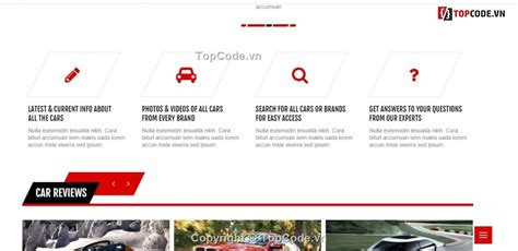 Template Web Giới Thiệu Và Bán Xe Hơi Html 5 Bootstrap 4 Css 3