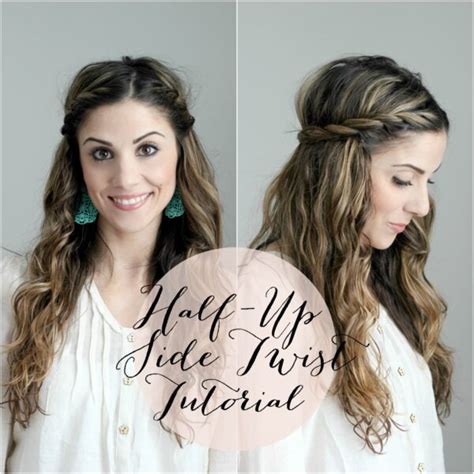 Half Up Side Twist Tutorial And LoveYourCurls Lauren McBride