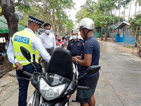 ဆိပ်ကြီးခနောင်တိုမြို့နယ်အတွင်း မော်တော်ဆိုင်ကယ်များ သတ်မှတ်စည်းကမ်းန