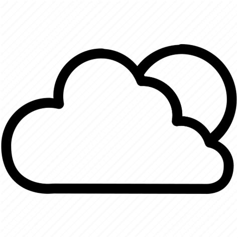 Awan Cerah Clouds Weather Sun Forecast Cloud Icon Download On Iconfinder