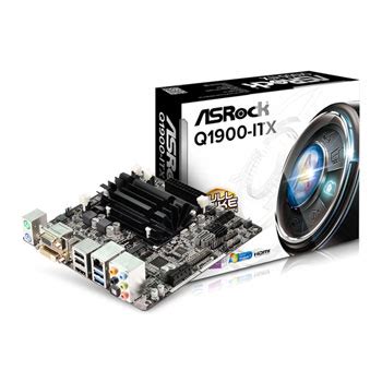 Asrock Intergrated CPU Q ITX Quad Core Mini ITX Motherboard LN SCAN UK