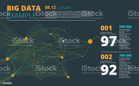 Big Data Vector Visualization Technology Background Visual Presentation