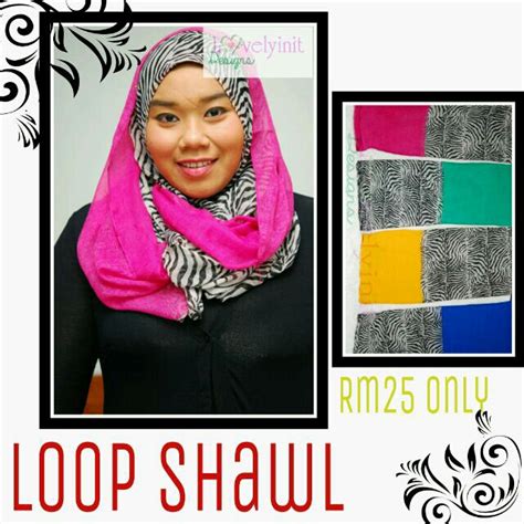 Loop Shawl Women S Fashion Muslimah Fashion Hijabs On Carousell