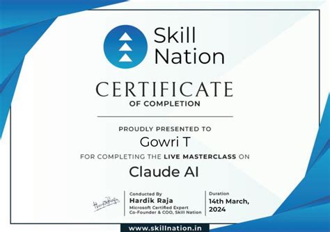 Claudeai Masterclass Ai Continuouslearning Gowri Dhinagaran