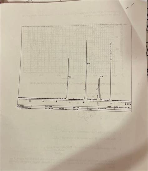 Solved F How Does Your Prediction Compare With The HNMR Chegg Com