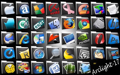 GRID FOLDER ICONS By Arclight On DeviantArt