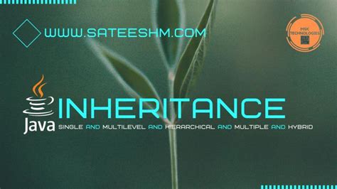 Msk Technologies On Linkedin Java Inheritance Msk Technologies