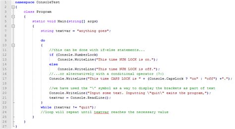 C Programming Examples Console Window Application Blog