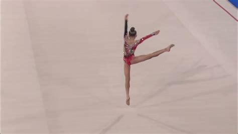 Первенство Москвы по художественной гимнастике 2024 Садовникова Анастасия БП 28 25 Youtube