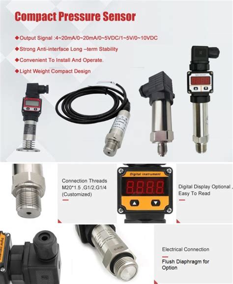 Stainless Steel Pressure Sensor 2088s Stainless Steel Pressure Sensor