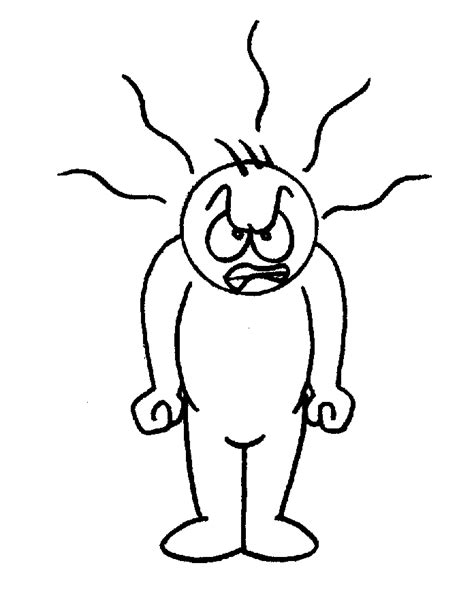 Angry Person Drawing