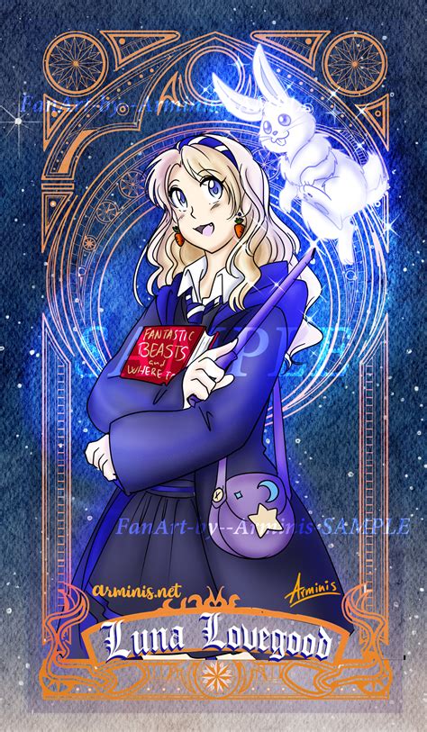 Luna Lovegood Fan Art By Arminis On Newgrounds