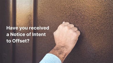 Irs Notice Of Intent To Offset Meaning Reasons And What To Do Tax